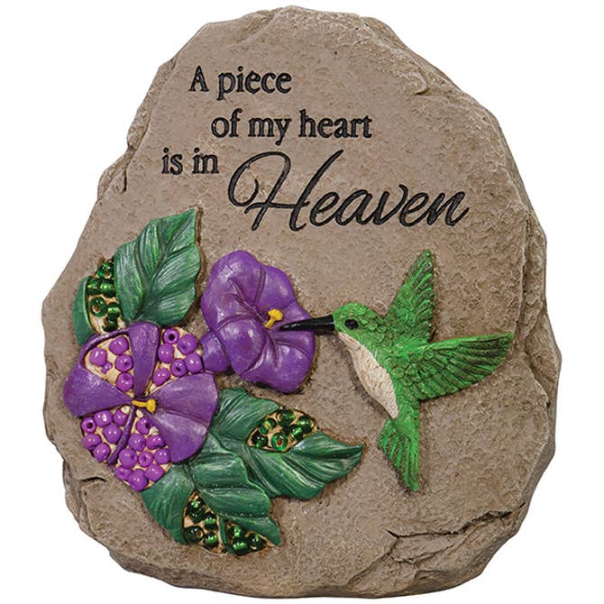 Heaven Memorial Message Stone - Grave Conservation LLC
