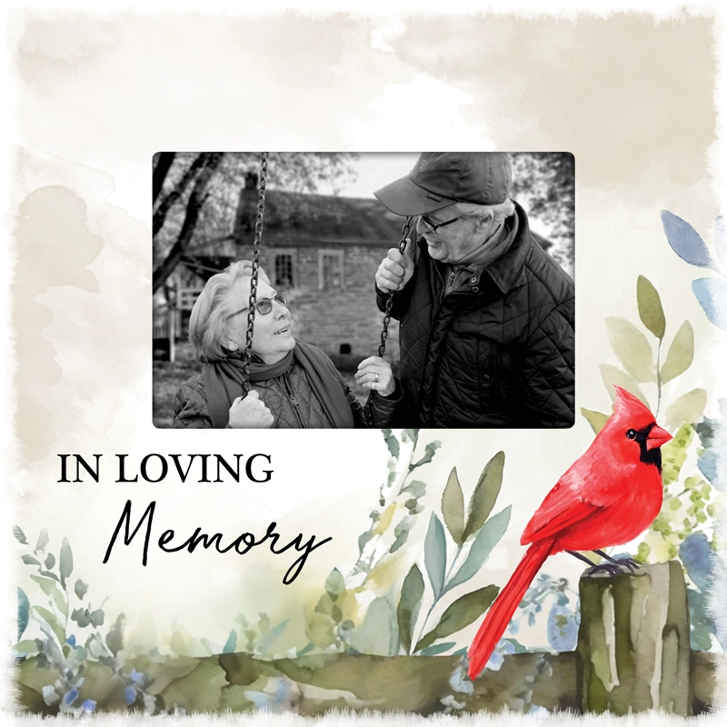 In Loving Memory Picture Frame – A Beautiful Tribute - Grave ...